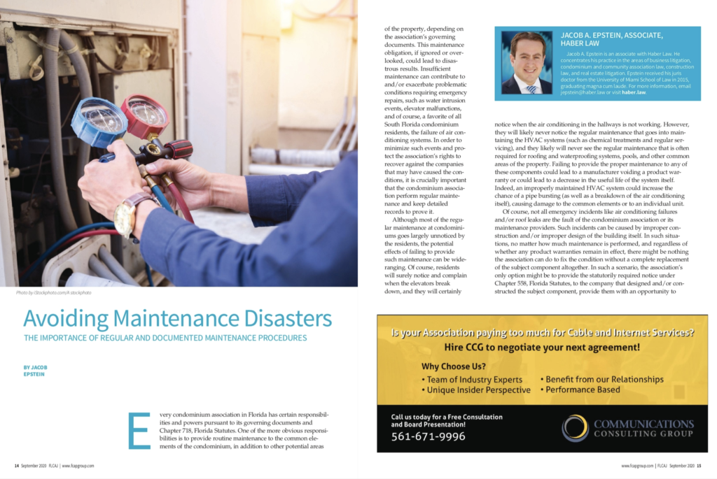 Avoiding Maintenance Disasters: The Importance of Regular & Documented ...